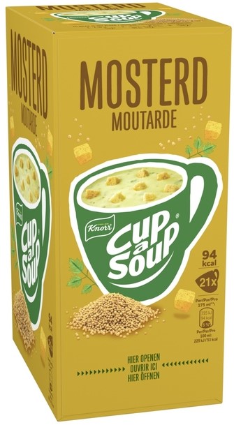 Cup-a-Soup Knorr mosterd 21x175ml AtmR Online
